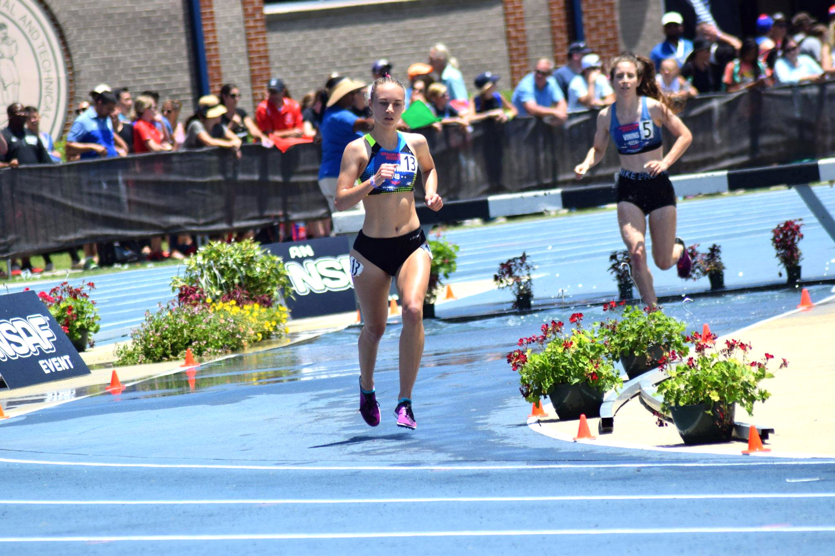 Emily Brown competes at the New Balance Scholastic National Track and ...